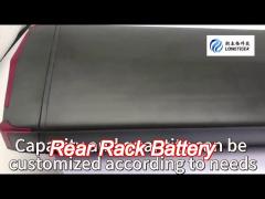 wholesale 36v 20ah replacement rear rack battery lithium ion battery pack for ebike