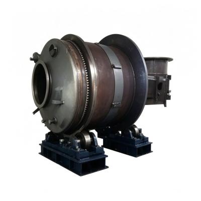 China Lead Waste Battery Smelting Rotary Furnace Secondary Metallurgical Processing Plant Equipment for sale