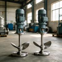 China Metallurgical Vertical Liquid Mixer For Tank Leaching Processing Equipment for sale