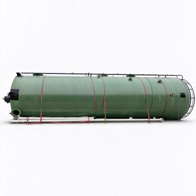 China Chemical Resistant FRP Scrubber Tower For Smelter Acid Fume Removal for sale