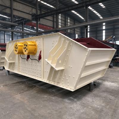 China 80-600 t/h Circular Vibrating Screen with 2-4 Screen Decks and 15°-25° Adjustable Screen Angle for Mining Ore Separation for sale