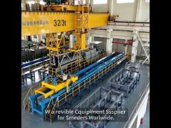 full automatic metal anode plate casting line for copper lead zinc equipment