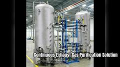 High Efficiency Exhaust Gas Adsorption Purification Dual Tank Carbon Equipment