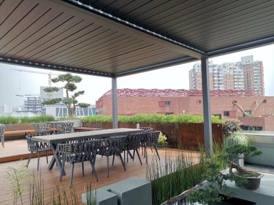 China 10 x 13 Ft hanno motorizzato la pergola Louvered impermeabile di alluminio all'aperto for sale