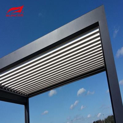 Cina Tetto Louvered motorizzato impermeabile del gazebo di alluminio della pergola per la costruzione del giardino in vendita