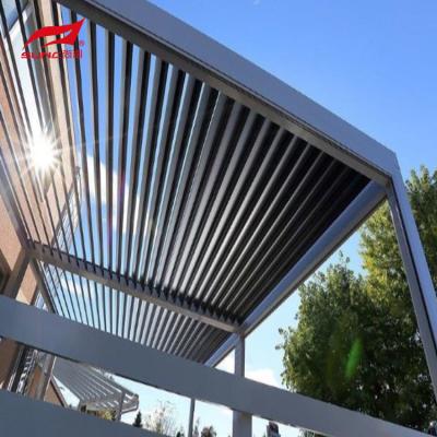 Cina Tetto Louvered motorizzato impermeabile del gazebo di alluminio della pergola per la costruzione del giardino in vendita
