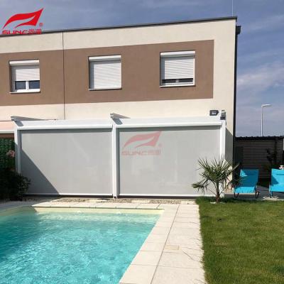 Cina Tende avvolgibili per esterni per finestre, patio esterno, pergola motorizzata, persiane avvolgibili in vendita