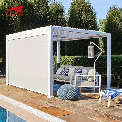 Cina Pergola di alluminio Louvered motorizzata antivento con il tetto regolabile 10