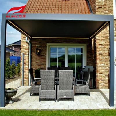 Cina Sistema di pergola esterna automatizzata di alluminio a motore in vendita