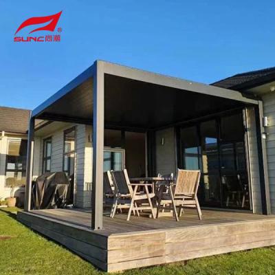 Cina Tutto in acciaio inossidabile post di pergola giardino esterno impermeabile motorizzato con Ip67 test in vendita