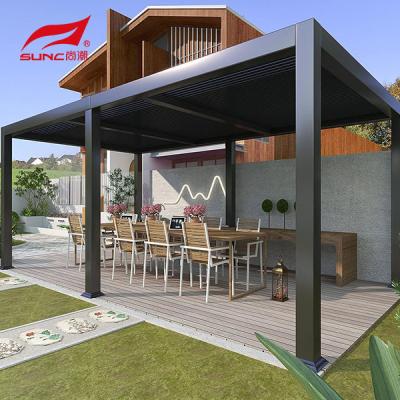 China Tutto in acciaio inossidabile post di pergola giardino esterno impermeabile motorizzato con Ip67 test for sale