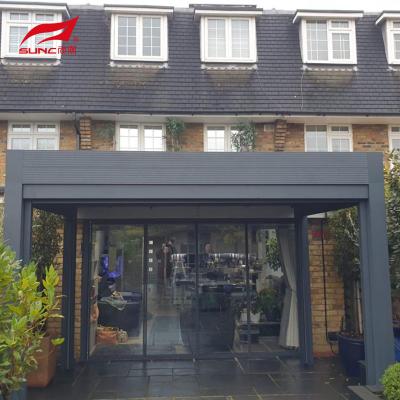Cina Pergola in alluminio a motore 6063 T5 in vendita