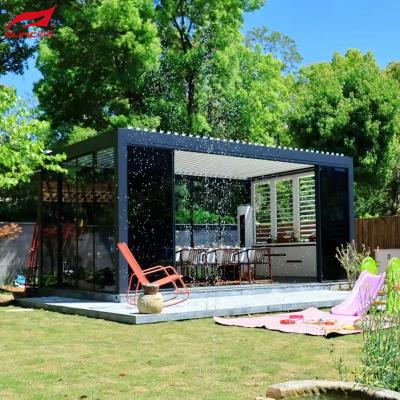 Cina Pergola in alluminio impermeabile e a prova di vento in vendita