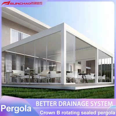 Cina Ristruttura il tuo ufficio con una pergola in alluminio motorizzata e l'integrazione della Smart Home in vendita