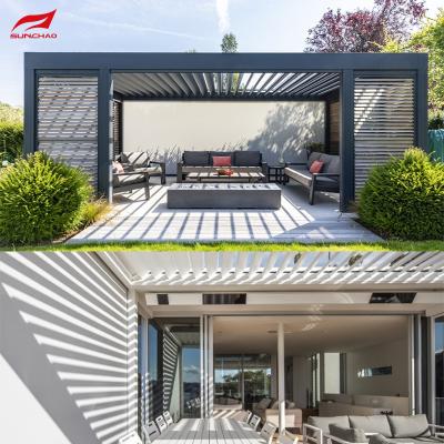 Cina Pergola in alluminio La soluzione definitiva per il design del giardino con pergola in alluminio motorizzata in vendita
