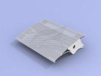 China School Skylight Louver System Thickness 1.0~3.0mm Interior Bright Environment Proof for sale