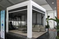 China Rainproof Customized Ziptrak Blinds , Zip Track Outdoor Blinds Windproof for sale
