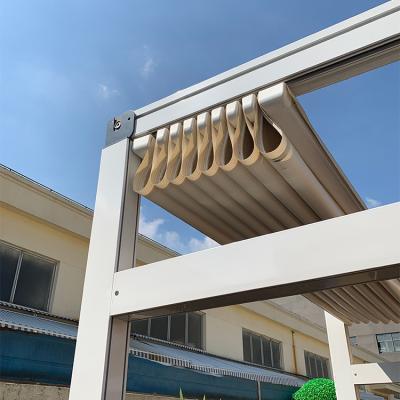 China Toldo retractable del patio del PVC de la prenda impermeable con de garantía de las luces 3 - 5 años llevados en venta