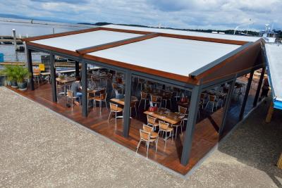 Cina Tenda ritrattabile impermeabile del patio del PVC della tenda ritrattabile della lega di alluminio in vendita