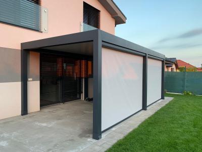 Cina Controlatore remoto moderno a prova d'acqua Zip Track persiane per la casa in vendita