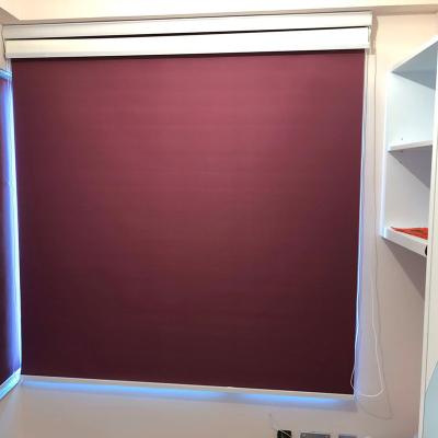 Cina Schermi girevoli manuali su misura di blackout dello schermo girevole di colore per la camera da letto in vendita