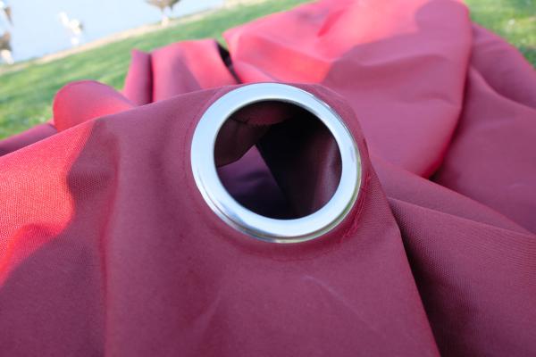 3.5m Waterproof Straight Outdoor Aluminum Sunbrella