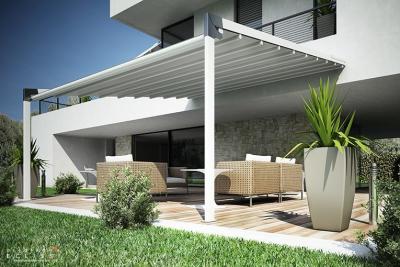 China PVC-Segel-Sonnenschutz-einziehbares Markisen-Pergola-Wetter beständig zu verkaufen