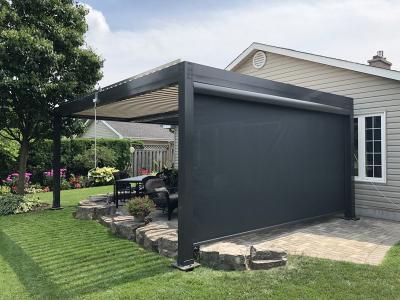 Cina Bioclimatico all'aperto della feritoia della pergola di alluminio impermeabile del tetto in vendita