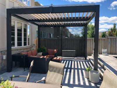 China Van de het Aluminiumpergola van het knaagdierbewijs Intrekbare de Regenbescherming Te koop