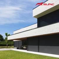 China Outdoor Rainproof Zip Track Blinds Electric Roller Binds for sale