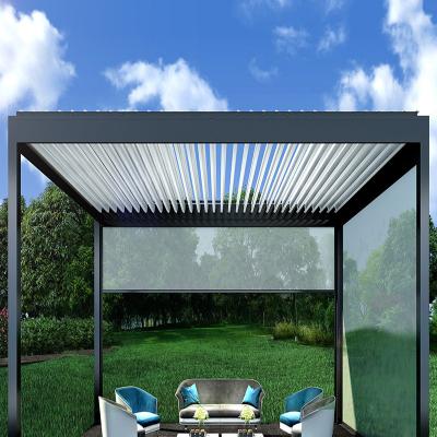 Cina La pergola di alluminio del tetto Louvered moderno all'aperto spolverizza rivestito in vendita