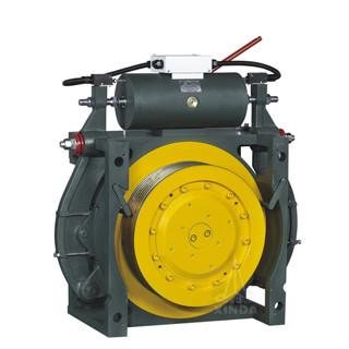 Cina macchina della trazione di 1.75m/s 1350kg/motore Gearless WWTY trazione dell'elevatore in vendita