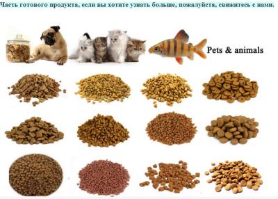 中国 1000kg/h 容量 汎用ソリューションのための自動汎用犬用食品生産ライン 販売のため