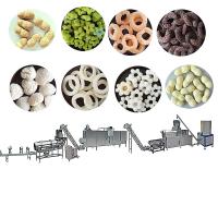 China Consistent and Stable Snack Production Corn Puff Making Machine with 3000 KG Capacity for sale
