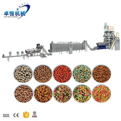 Cina Linea di produzione di pellet per mangimi per pesci di alta qualità per alimenti per animali domestici in vendita