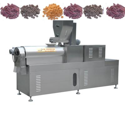 China 120-150kg/h Capacity Double Screw Extruder Machine for Puff Corn Rice Snacks in Food for sale