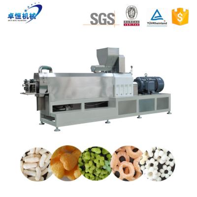 China Linha de produção de extrusora de lanches de milho totalmente automática para processamento personalizado à venda