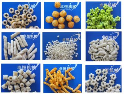 Cina Cereali personalizzabili Farina Snacks Produzione alimentare Processing Extruder Machine per alimenti in vendita