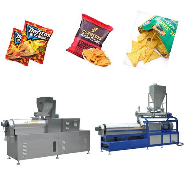 Quality Advanced Fried Bugles Tortilla Chips Snack Food Production Line with Other for sale