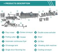 China Salad Bugles Chips Sticks Snack Food Extrusion Unit Machine with Customization Options for sale