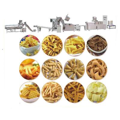 Cina 3000 KG Capacità Frittata Bugles Chips Snacks Linea di produzione per alimenti in vendita