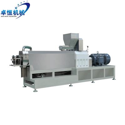Cina Energia elettrica Doppie viti Macchina di estrussione per mangimi per pesci per pellet di mangimi galleggianti in vendita