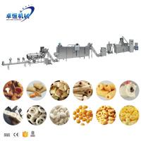 China Engineer's Guidance Installation Corn Puff Snack Making Machine for Core Snack Filling for sale
