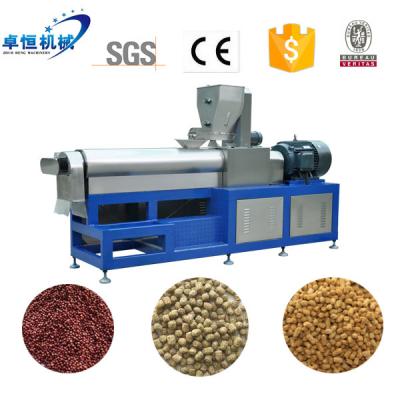 Cina Extruder a doppia vite 23*3*3m Macchina per la fabbricazione di alimenti per animali domestici per pellet galleggianti di mangimi per pesci in vendita