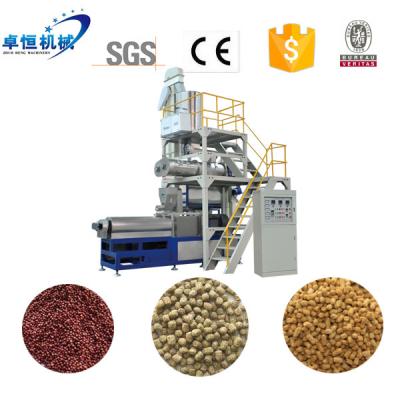 Cina Extruder a doppia vite 23*3*3m Macchina per la fabbricazione di alimenti per animali domestici per pellet galleggianti di mangimi per pesci in vendita