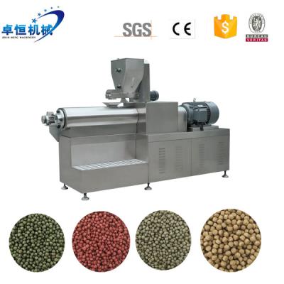 Cina Extruder a doppia vite 23*3*3m Macchina per la fabbricazione di alimenti per animali domestici per pellet galleggianti di mangimi per pesci in vendita