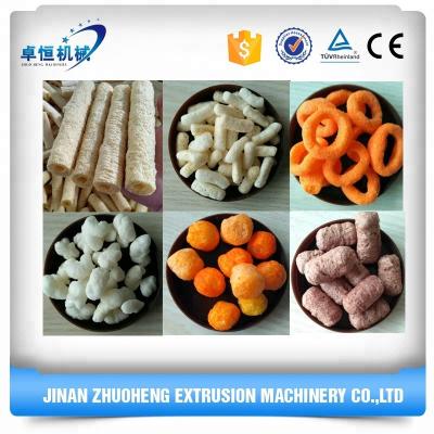 Cina Risparmio energetico per il tempo libero snack gonfiati estrusore alimentare per la linea di produzione di gonfiamento del mais in vendita