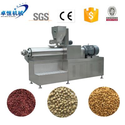 China 2 Tons Per Hour Floating Fish Feed Production Line Pellet Extruder Machine for 5000 KG for sale