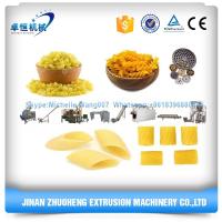 China accuracy 500kg/h Multi-function Spiral Surface Macaroni Pasta Machine Production Line for sale