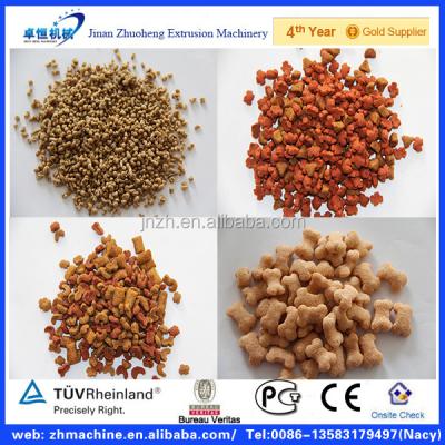 Cina Estrusore per la produzione di alimenti per animali domestici con facile funzionamento e texture a doppia vite di grande capacità in vendita